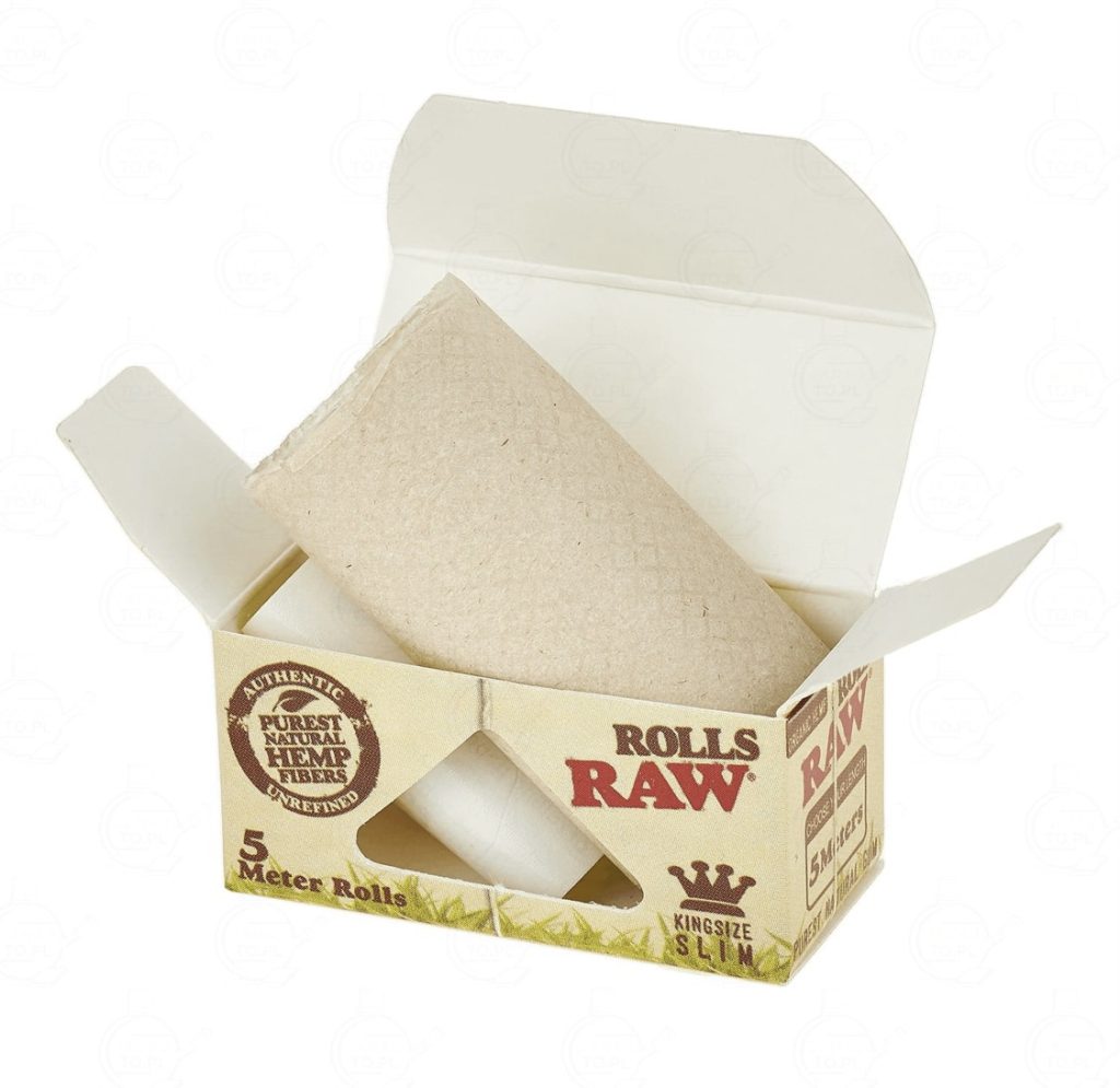 RAW Organic King Size slim 5m Rolls – SLSHCO